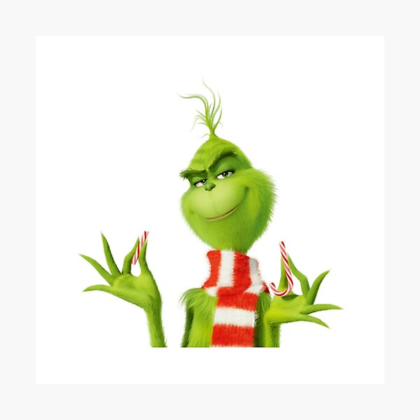 Lámina fotográfica «Feliz grinch mas» de StoreNoor | Redbubble