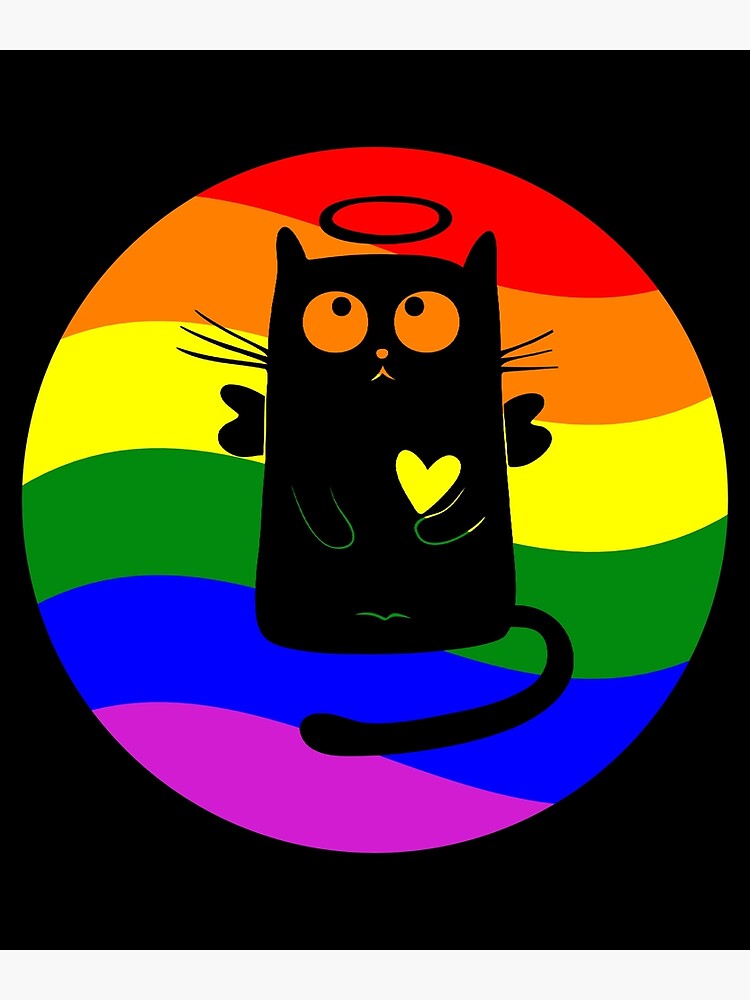 "LGBTQ Pride - Cats" Poster for Sale by Pride-Arts | Redbubble