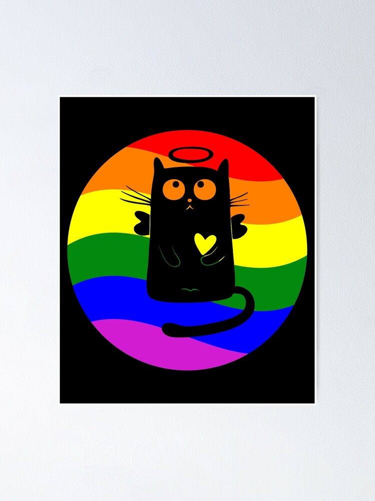 "LGBTQ Pride - Cats" Poster for Sale by Pride-Arts | Redbubble