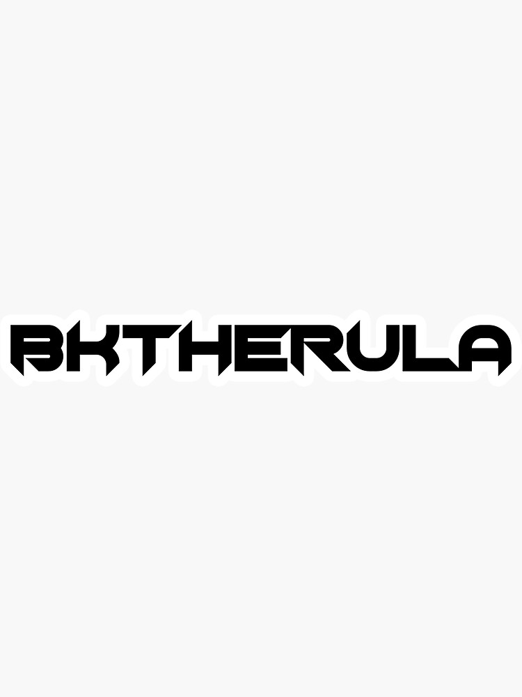 "BKTHERULA" Sticker for Sale by jamarim | Redbubble