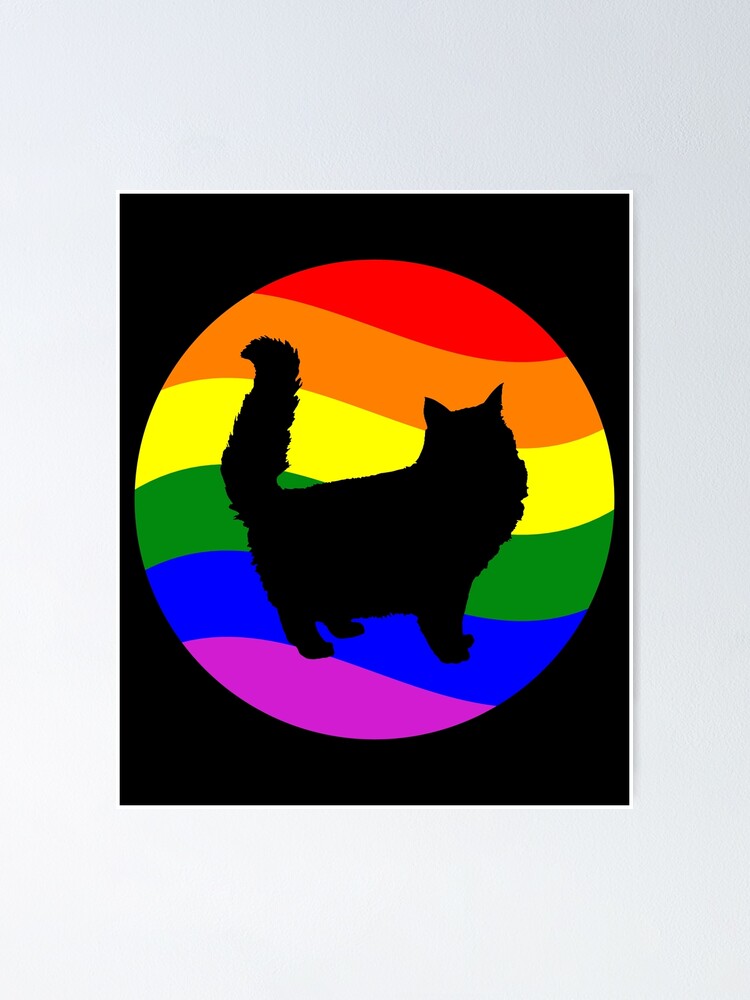 "LGBTQ Pride - Cats" Poster for Sale by Pride-Arts | Redbubble