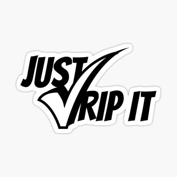 "Just Rip It!" Sticker by polygem | Redbubble