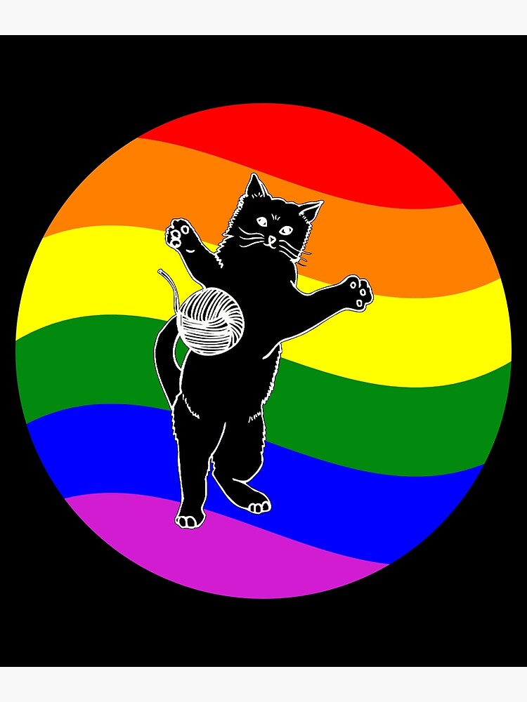 "LGBTQ Pride - Cats" Poster for Sale by Pride-Arts | Redbubble