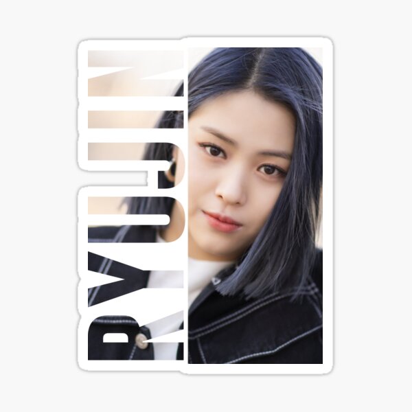 "Kpop Ryujin" Sticker for Sale by Ryuell | Redbubble