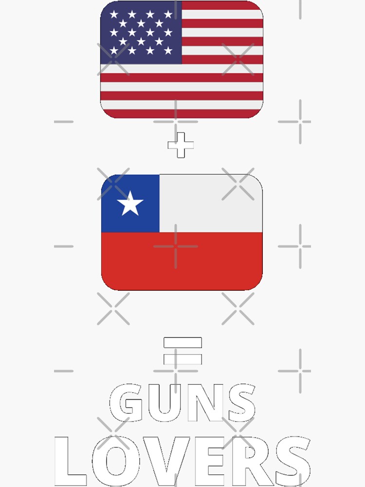 "us flag and texas flag guns lovers" Sticker by salahnewdesign | Redbubble