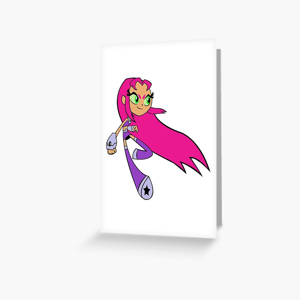 "Teen Titans - Starfire ready" Greeting Card by MonkeyLi | Redbubble