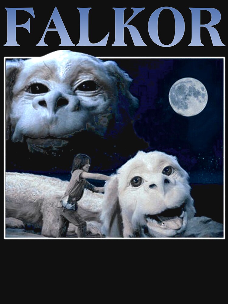 "NeverEnding Design Story Movies -FALKOR " Essential T-Shirt for Sale ...