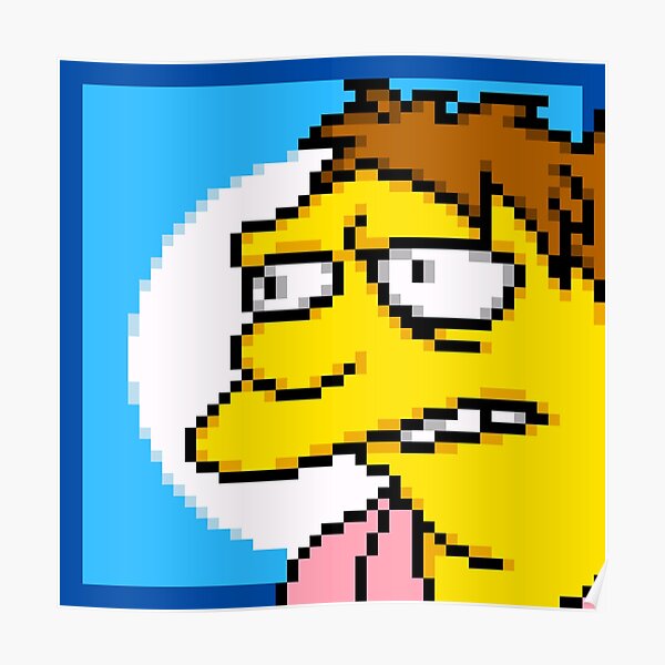 "Barney Sprite" Poster by SpriteGuy95 | Redbubble