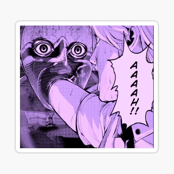 "Translucent Horror" Sticker for Sale by guro-kun | Redbubble