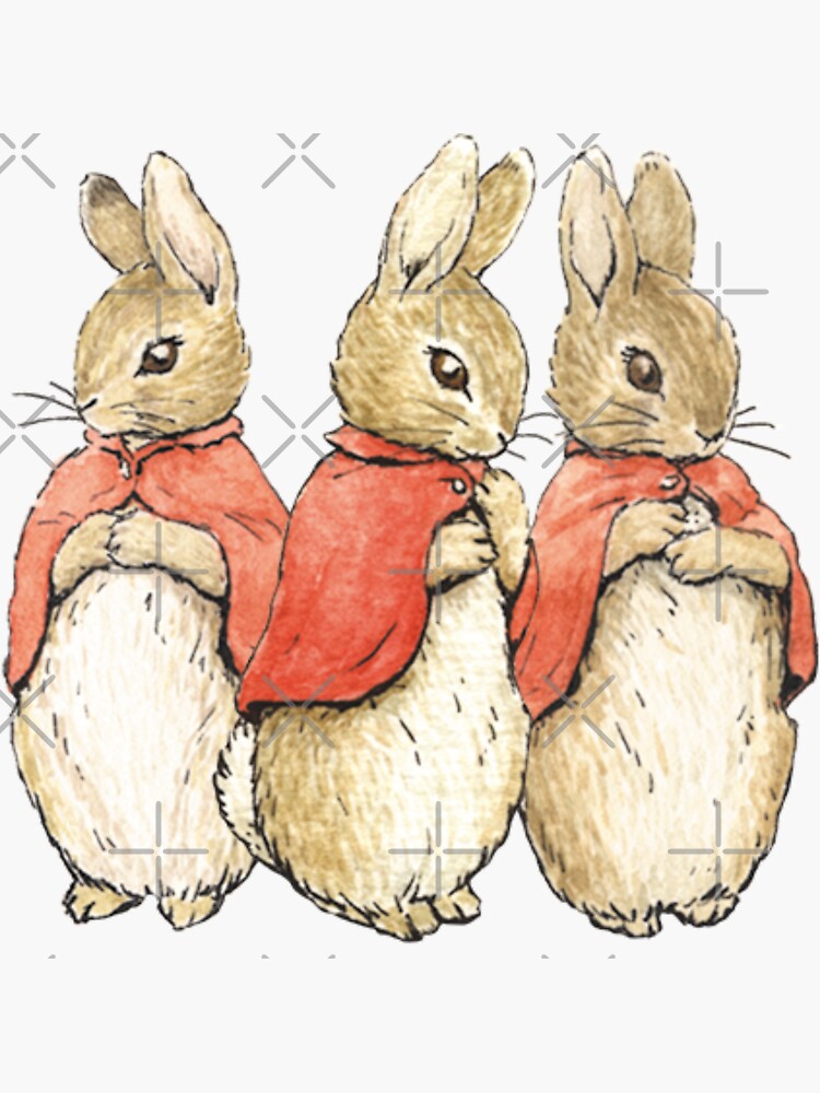 "Copy of Beatrix Potter Flopsy Mopsy and Cotton Tail Illustration ...