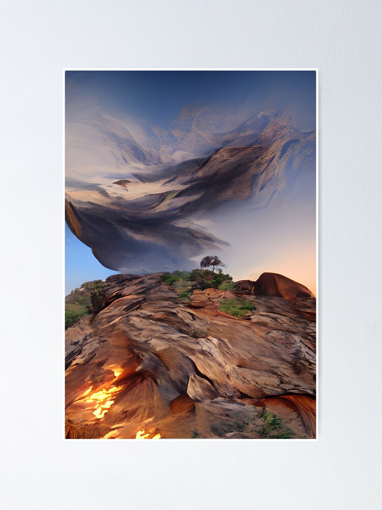 "Surreal and Beautiful Australian Landscape" Poster for Sale by ...