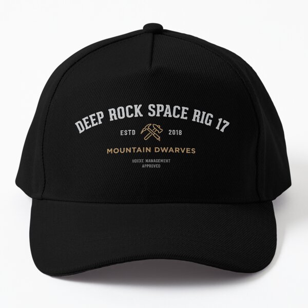 "Deep Rock Galactic Space Rig White" Cap for Sale by CarbonPixel Merch ...