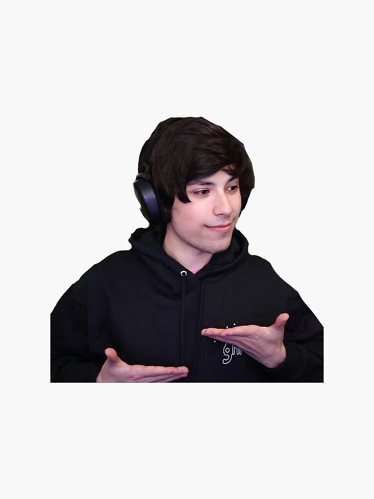 "GeorgeNotFound confused" Sticker for Sale by InsecurePuppet | Redbubble