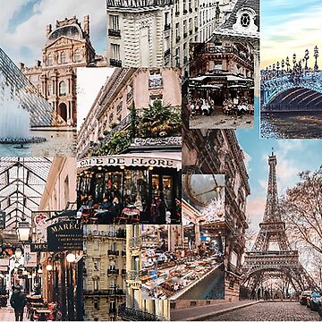 "Travelling the City of Paris (Collage)" A-Line Dress for Sale by -Ruby ...