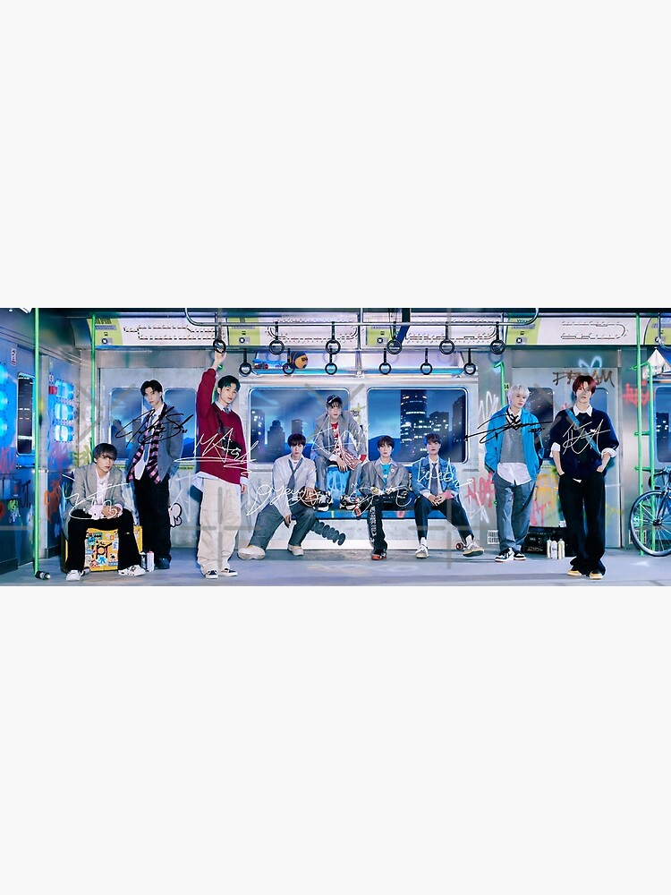 Póster «NCT Signed Nighttime Pass Group SMTOWN 2022 SMCU EXPRESS» de ...
