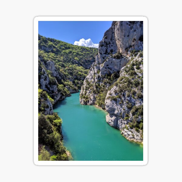 "Gorges du Verdon" Sticker for Sale by LSPixel | Redbubble