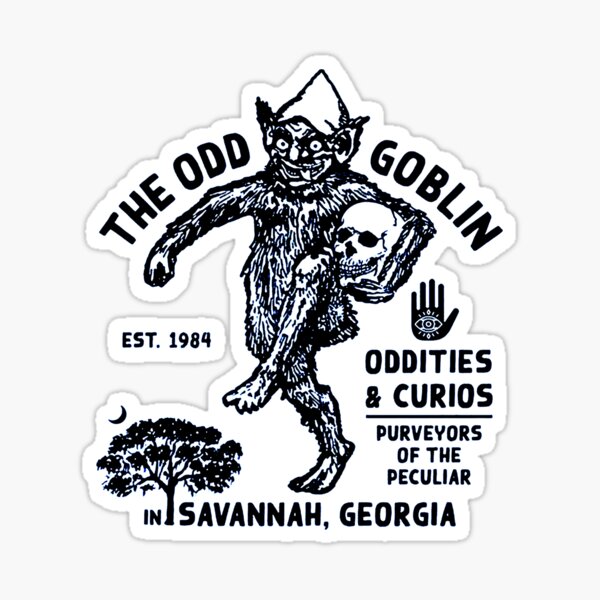 "Oddities Goblin" Sticker by jovianderson | Redbubble