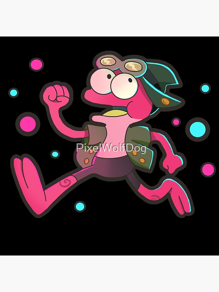 "Amphibia Sprig the Frog " Poster by PixelWolfDog | Redbubble