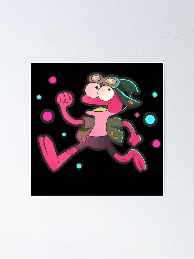 "Amphibia Sprig the Frog " Poster by PixelWolfDog | Redbubble