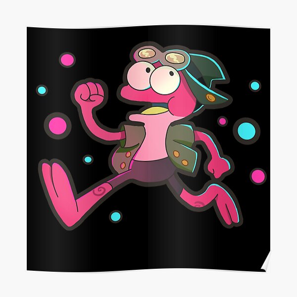 "Amphibia Sprig the Frog " Poster by PixelWolfDog | Redbubble