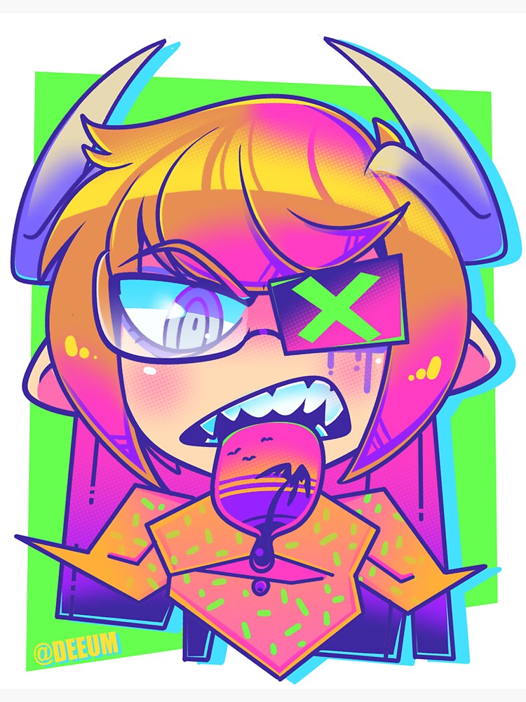 "Angry Blep" Sticker for Sale by Deeum | Redbubble