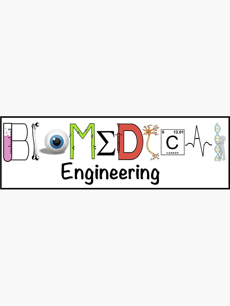 "Biomedical Engineering" Sticker for Sale by mover123 | Redbubble