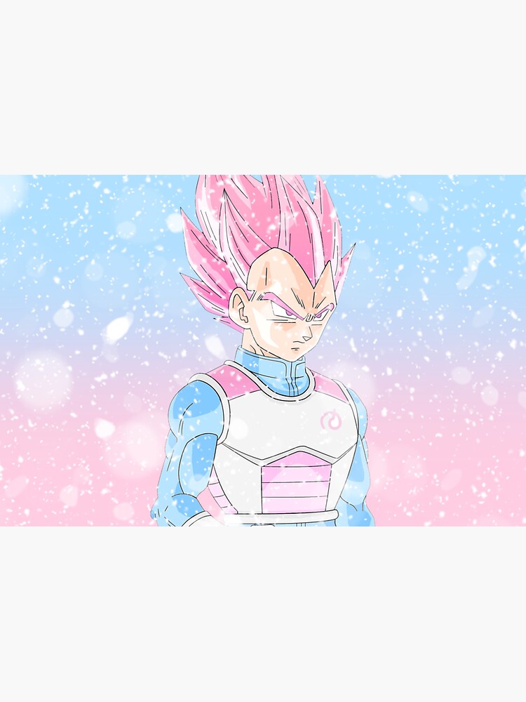"The pastel prince, Super Saiyan Sakura Vegeta." Sticker for Sale by ...