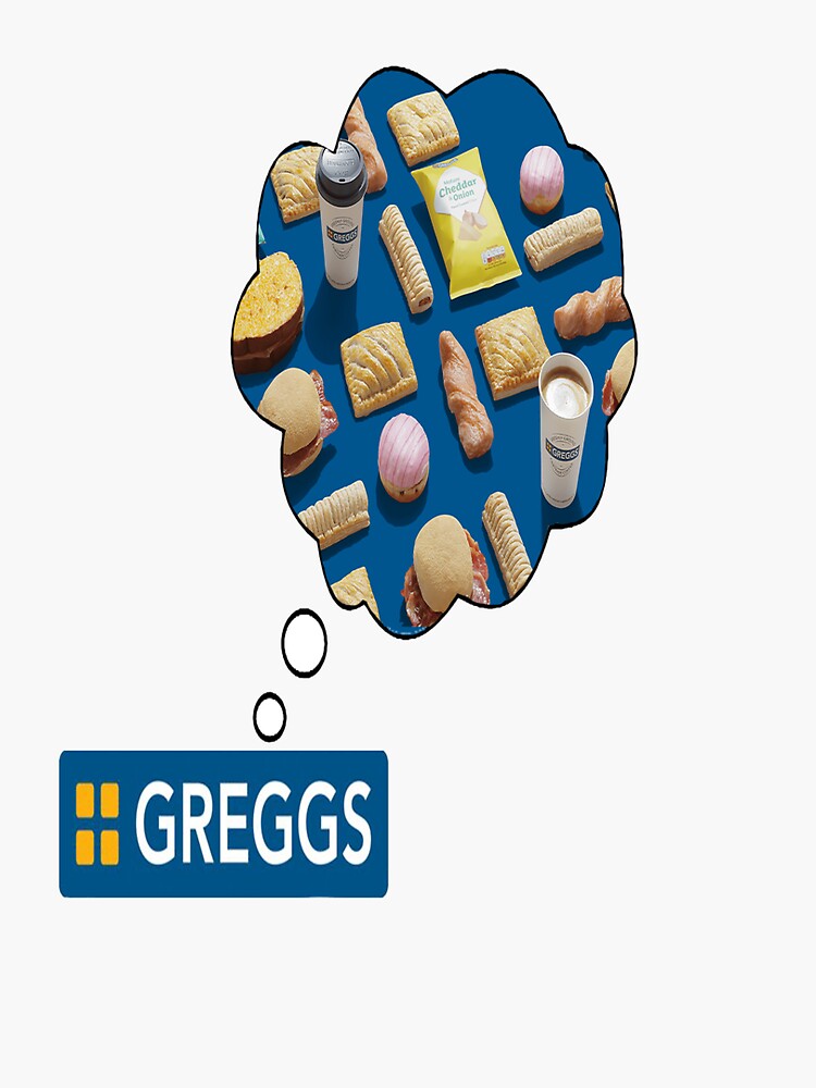 "Greggs Logo" Sticker for Sale by Bahadir44 | Redbubble