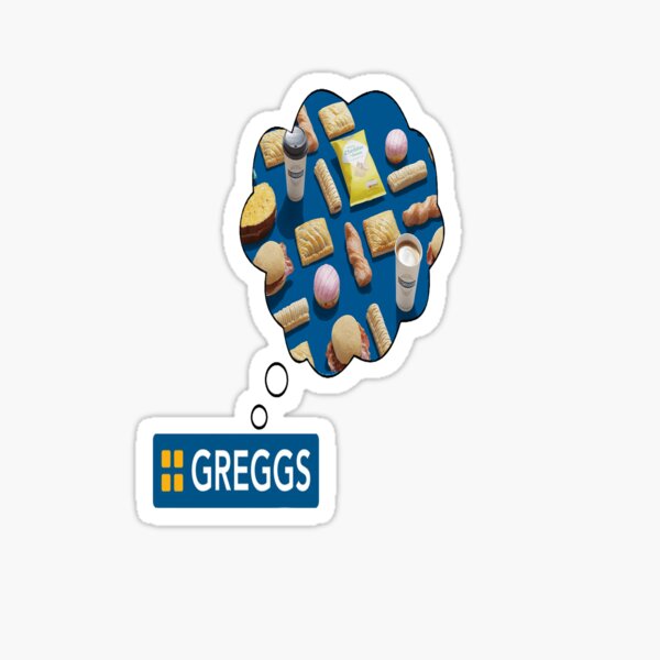 "Greggs Logo" Sticker for Sale by Bahadir44 | Redbubble