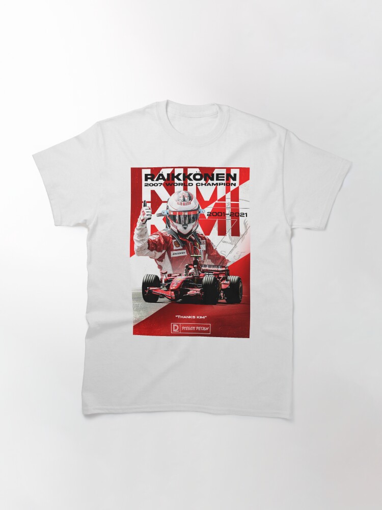 "Kimi raikkonen" T-shirt for Sale by diegojidesign | Redbubble | kimi t ...