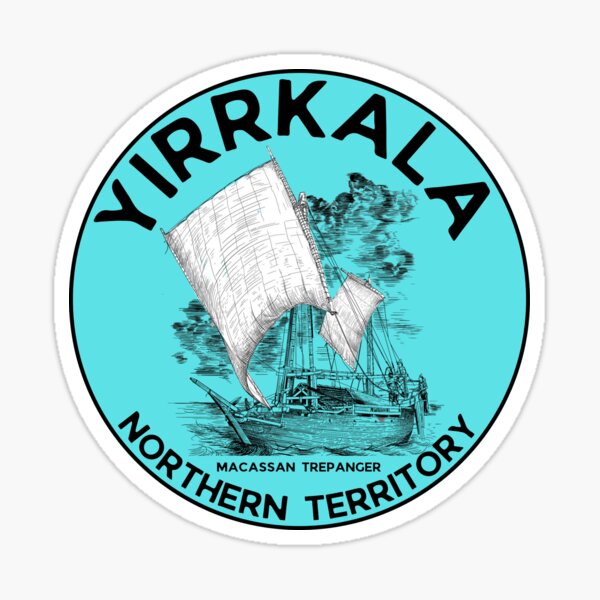 "Yirrkala" Sticker for Sale by BaronPhil | Redbubble
