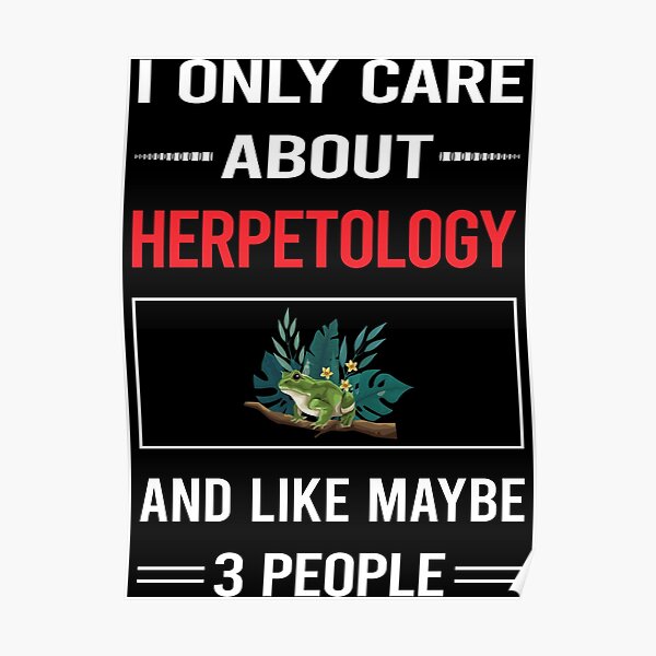 "Funny 3 People Herpetology Herping Herp" Poster by DougPoulos | Redbubble