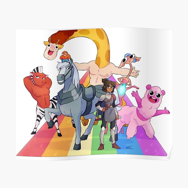 "the centaurworld netflix" Poster by ONLYMESHOP | Redbubble