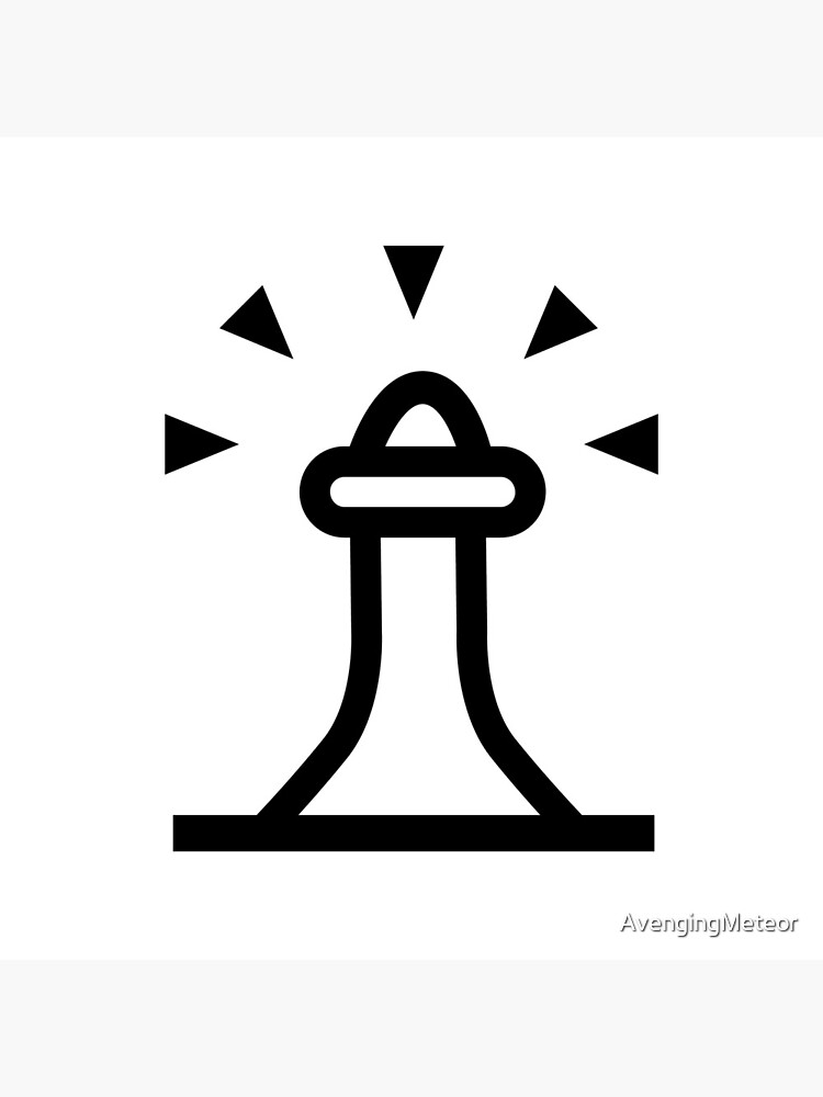 "Map Symbol – Lighthouse" Art Print for Sale by AvengingMeteor | Redbubble
