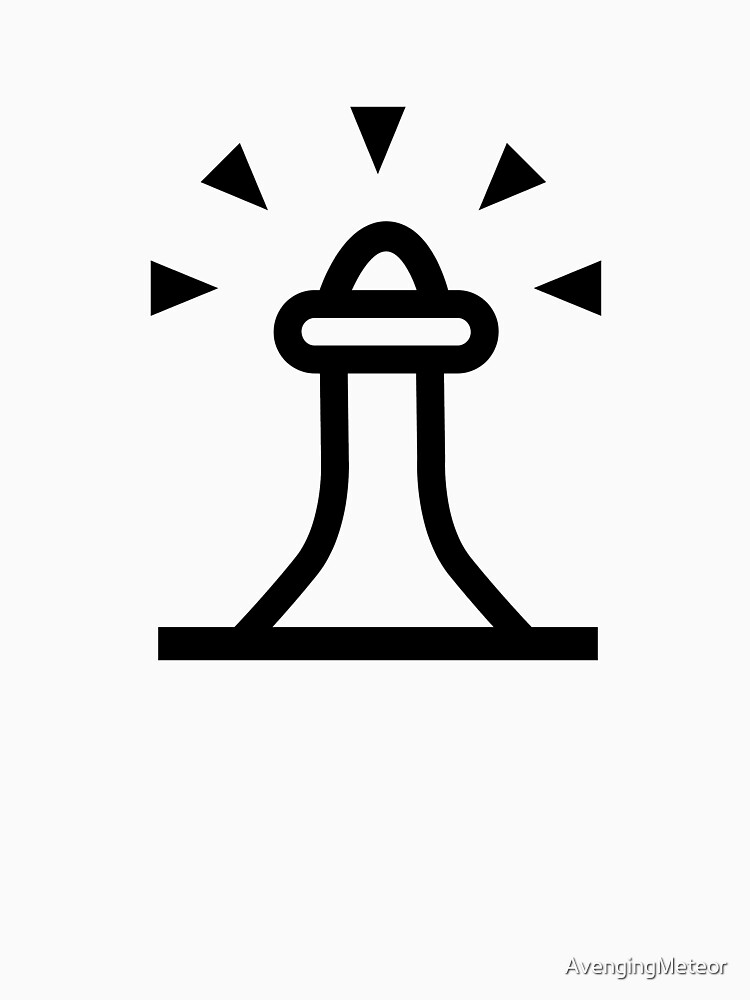 "Map Symbol – Lighthouse" T-shirt by AvengingMeteor | Redbubble | os t ...