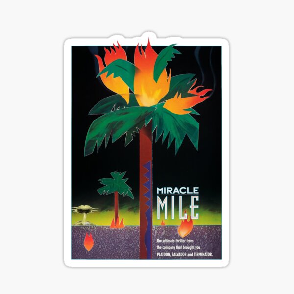 "Miracle Mile" Sticker for Sale by jaywinston | Redbubble