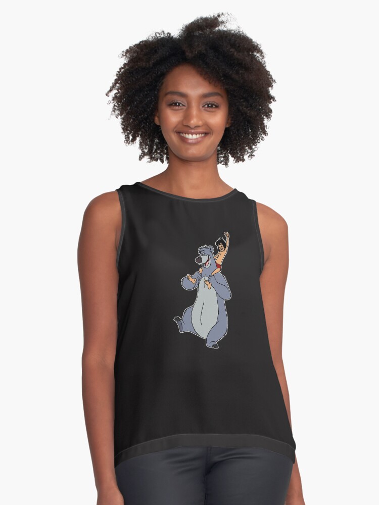 "Baloo & Mowgli Sticker" Sticker for Sale by SzymonMeyer | Redbubble