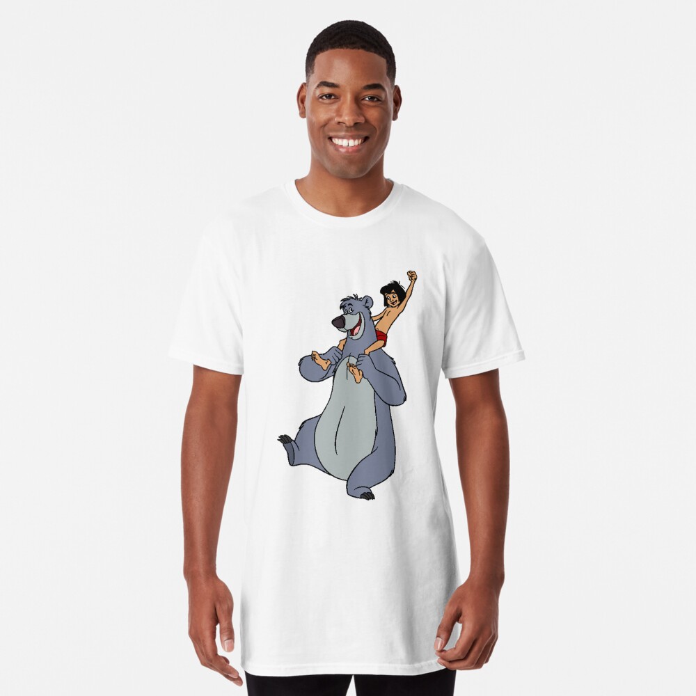 "Baloo & Mowgli Sticker" Sticker for Sale by SzymonMeyer | Redbubble