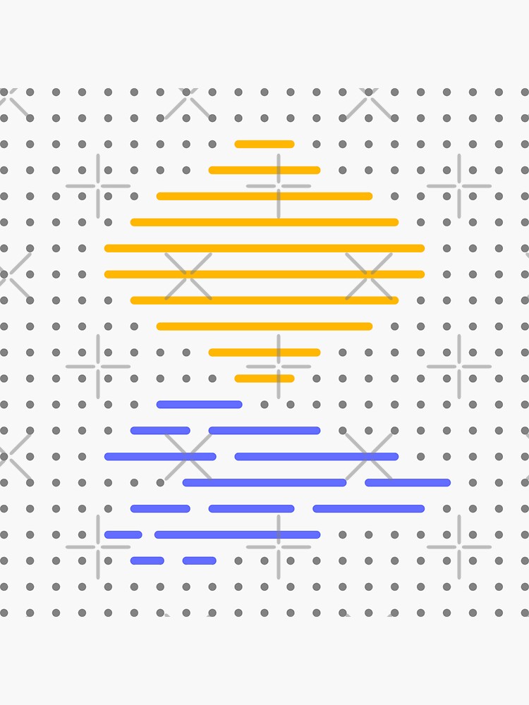 "Abstract Sunset Art - Dot and Line Sunset Art - Modern Abstract ...