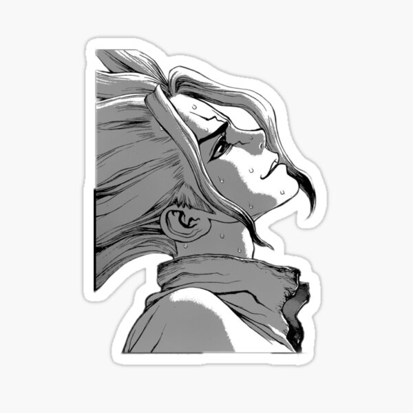 "Senku Ishigami - Dr. Stone" Sticker by Mohcinshop | Redbubble