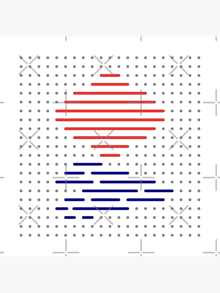 "Abstract Sunset Art - Dot and Line Sunset Art - Modern Abstract ...