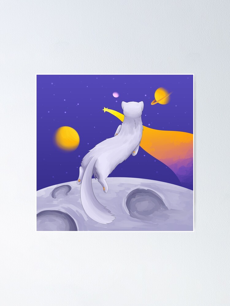 "Space ferret" Poster by Fallen-Raven | Redbubble