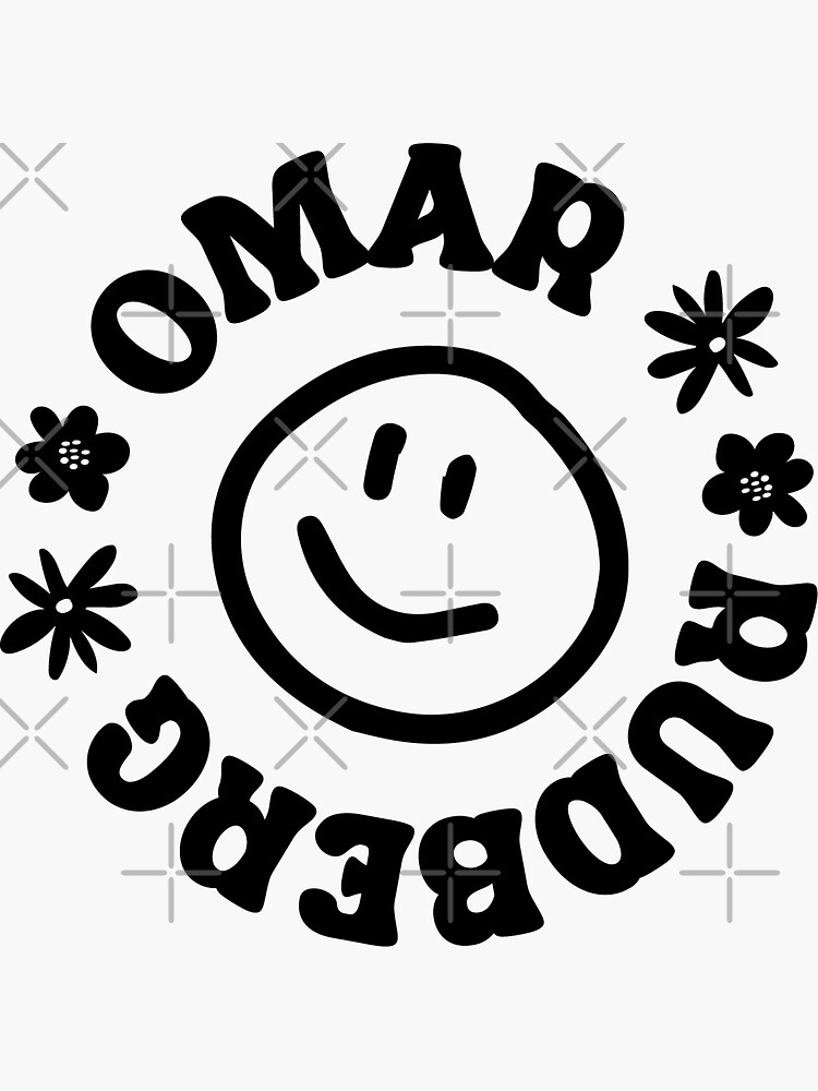 "Omar Rudberg black stamp / Young Royals" Sticker by stylesnspire ...