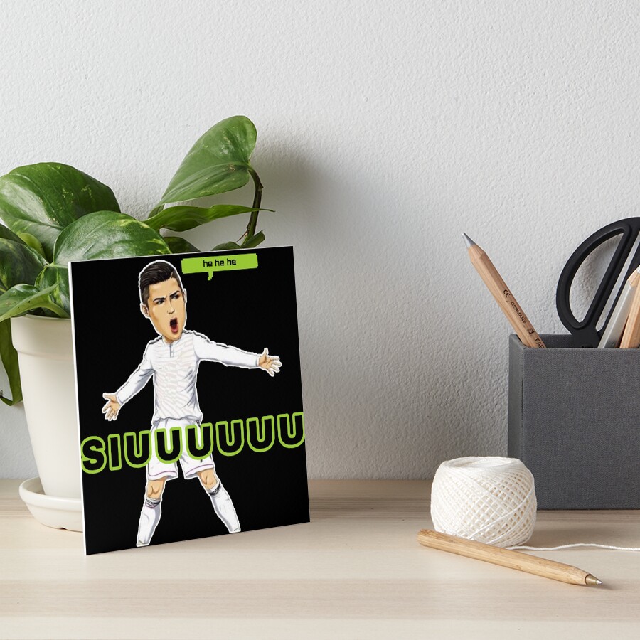 "Hehehe SUIII Cristiano ronaldo " Poster for Sale by sizamix | Redbubble