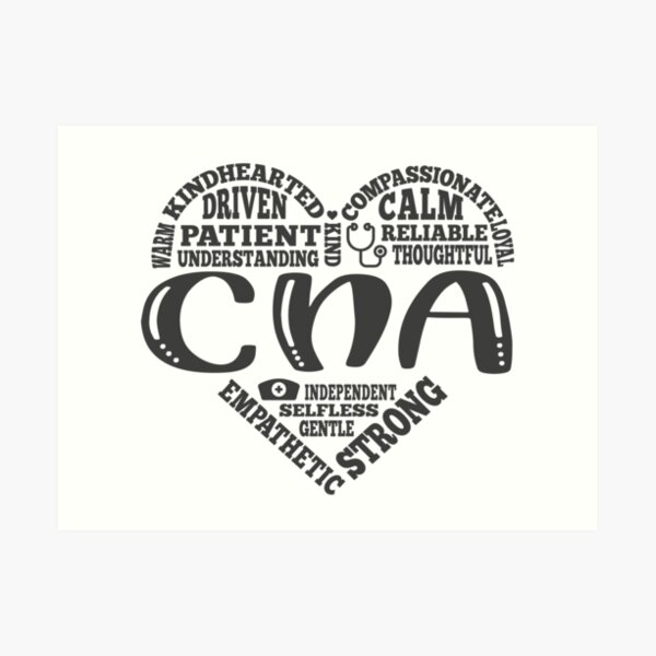 "CNA, CNA nurse appreciation, Subway art" Art Print for Sale by ...