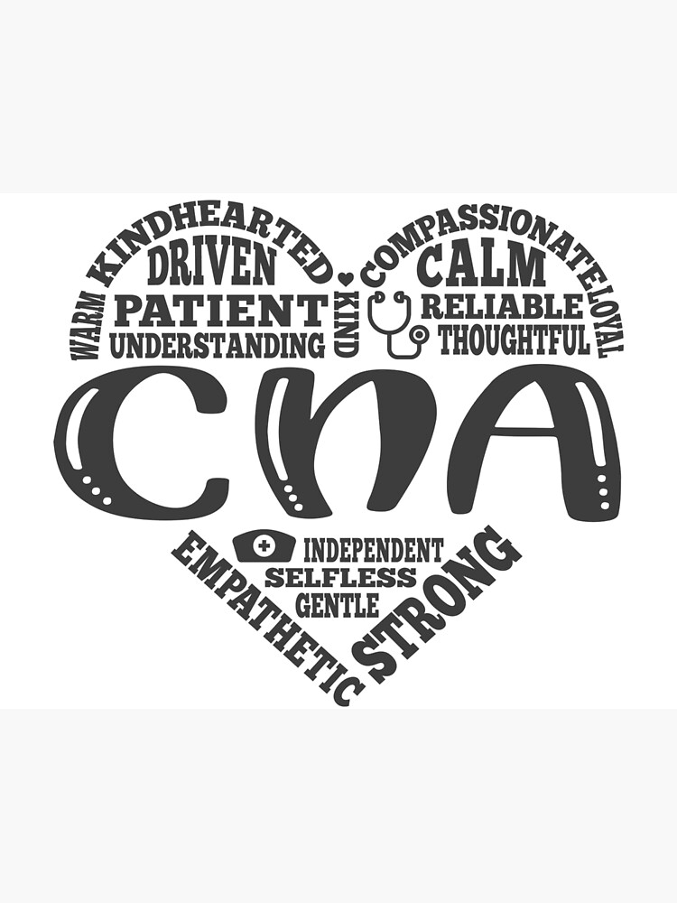 "CNA, CNA nurse appreciation, Subway art" Poster by brackerdesign ...