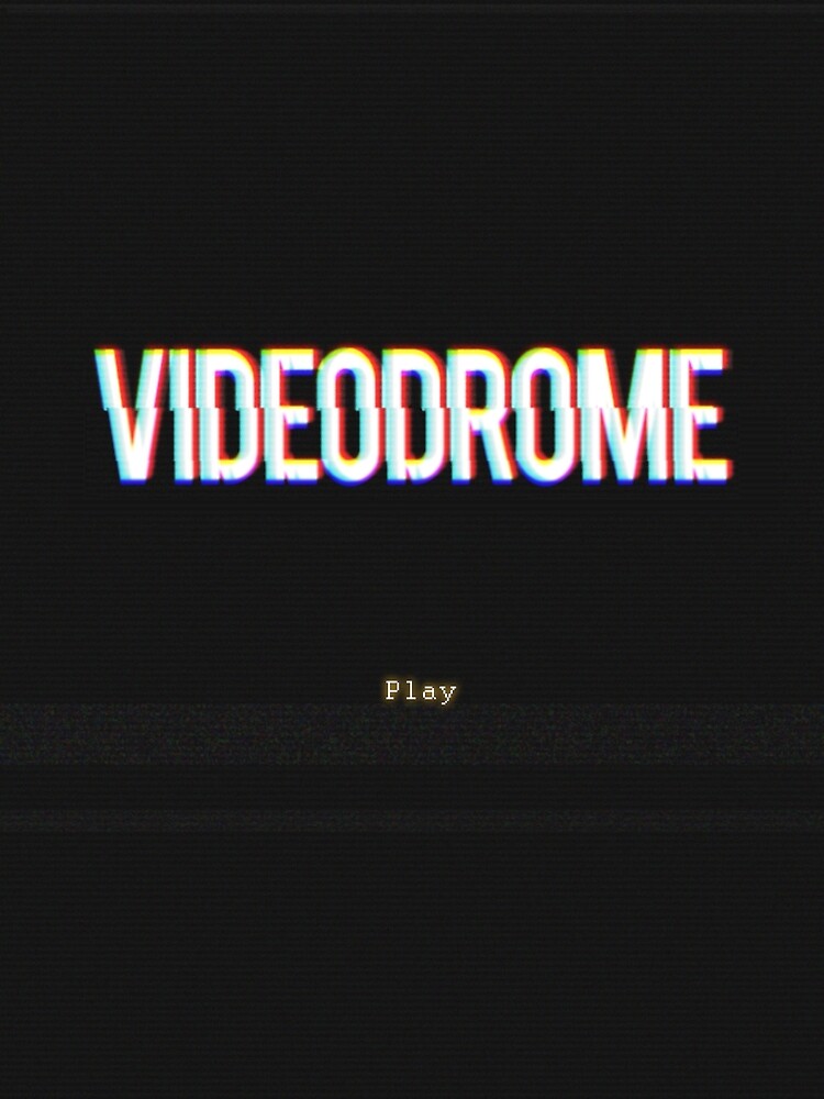 "Videodrome VHS Title Screen" Metal Print for Sale by UrielG | Redbubble