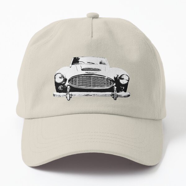"Austin Healey 3000 1960s British classic car monoblock black and white ...
