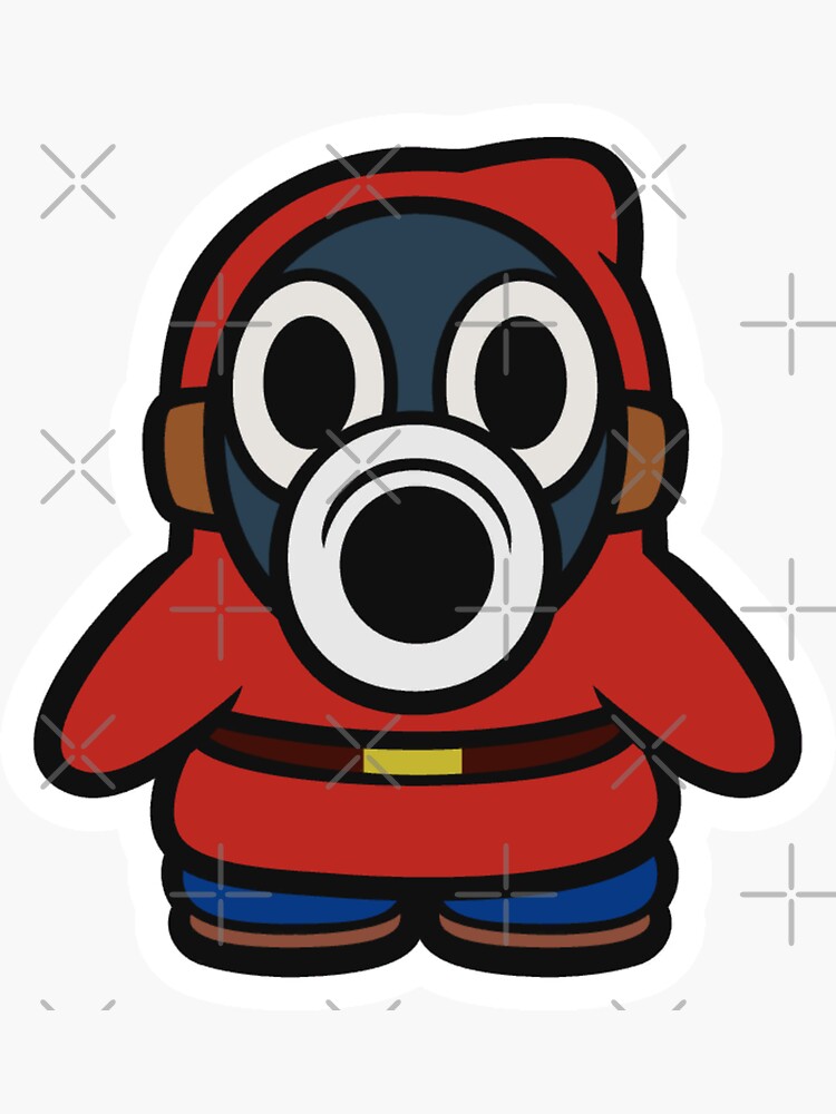 "Paper Snift" Sticker by SpriteGuy95 | Redbubble