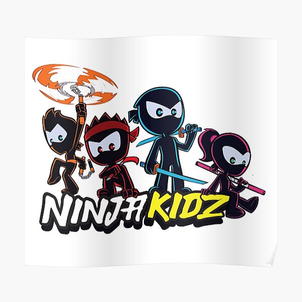 "Ninja kidz" Poster by Mellershop | Redbubble